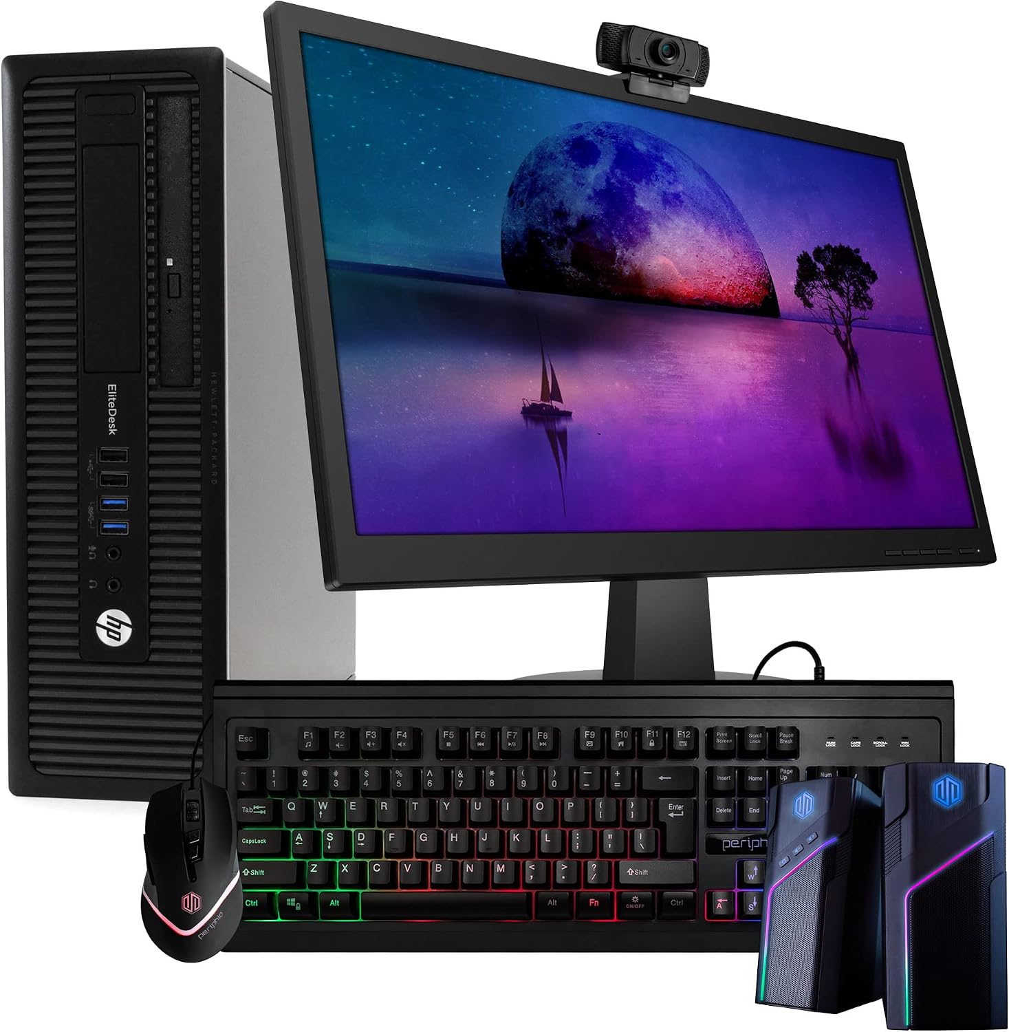 Amazon.com: HP EliteDesk 800G1 Desktop Computer | Quad Core Intel i5 (3 ...