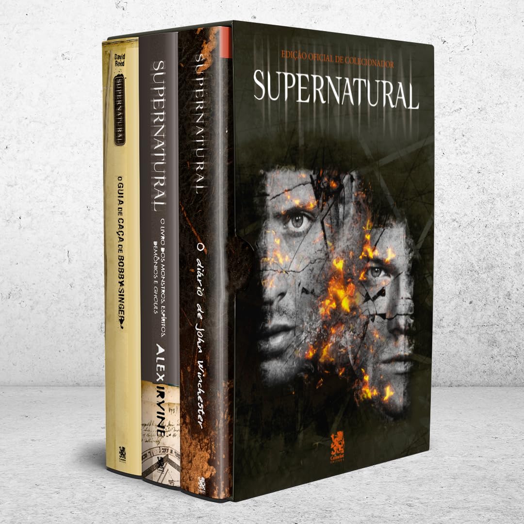 Coleção Supernatural - Edição Oficial de Colecionador - Box com 3 ...