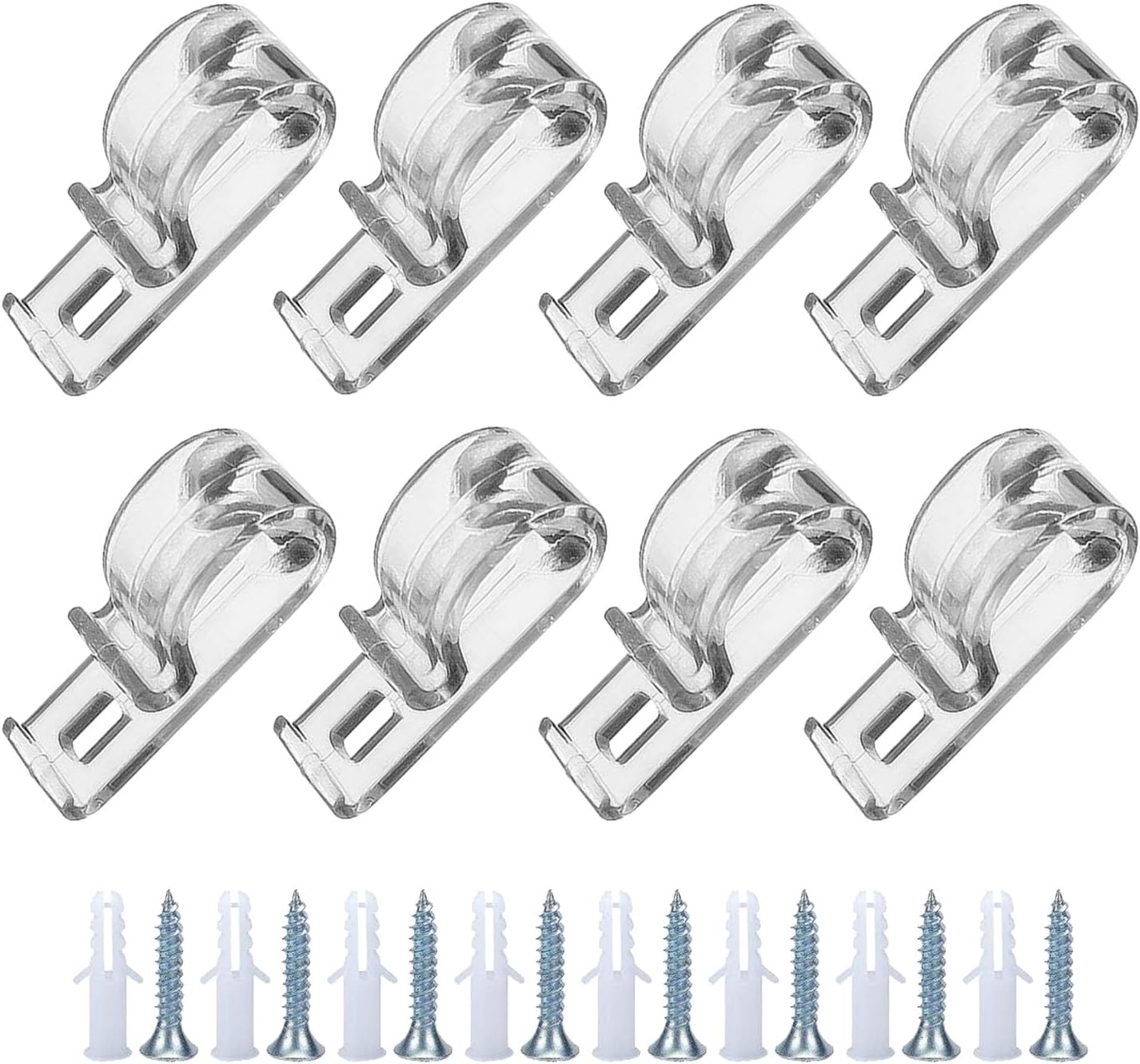 Amazon.com: 8 Pcs Roller Shade Clear Saftey Chain Retainer and Cord ...