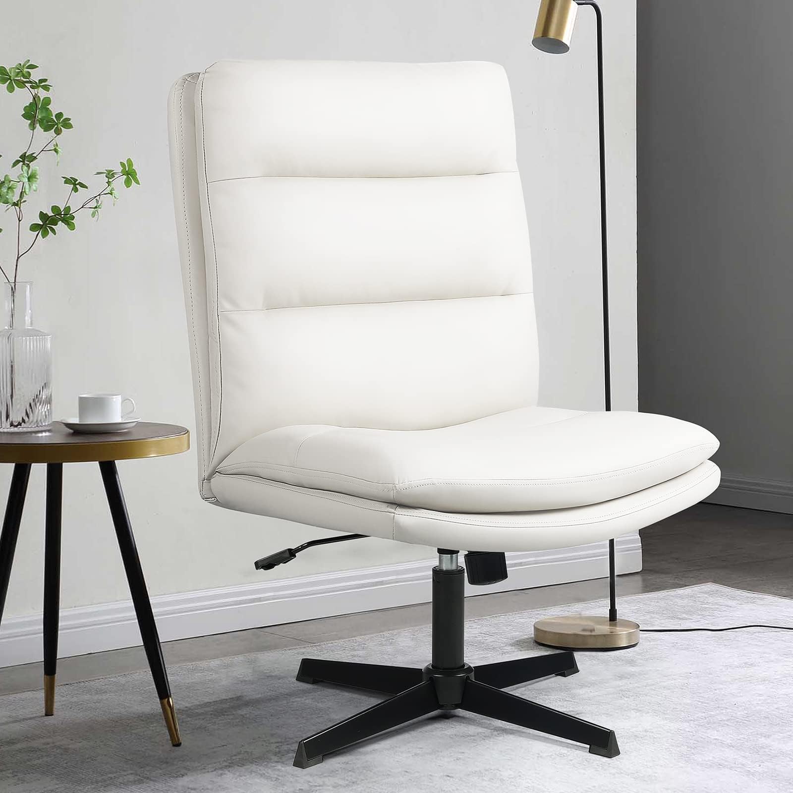 Amazon.com: KLASIKA Brown Ergonomic Office Chair for Heavy People, Desk ...