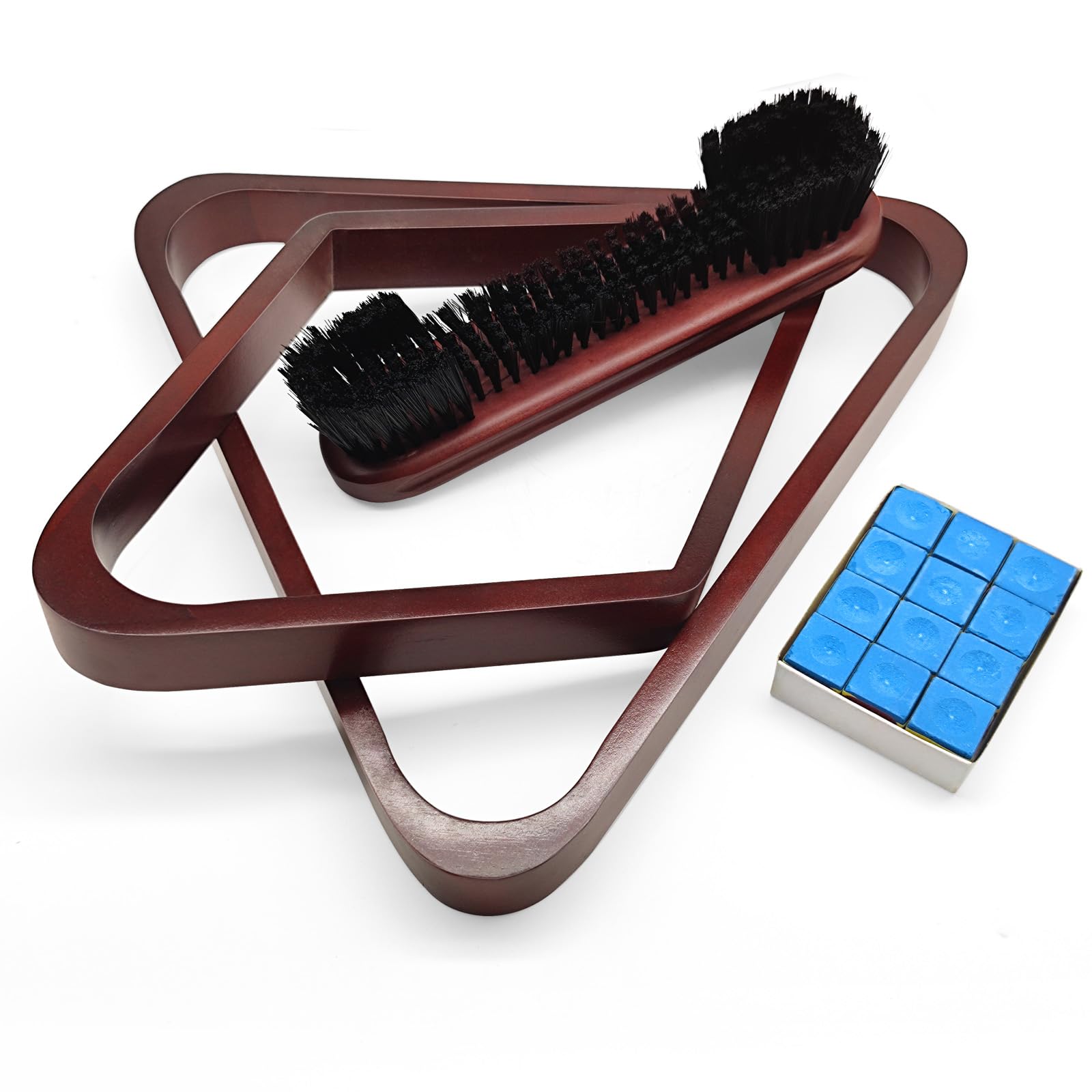 Snapklik.com : MoyanSuper Solid Wood Pool Ball Triangle Rack, Pool ...