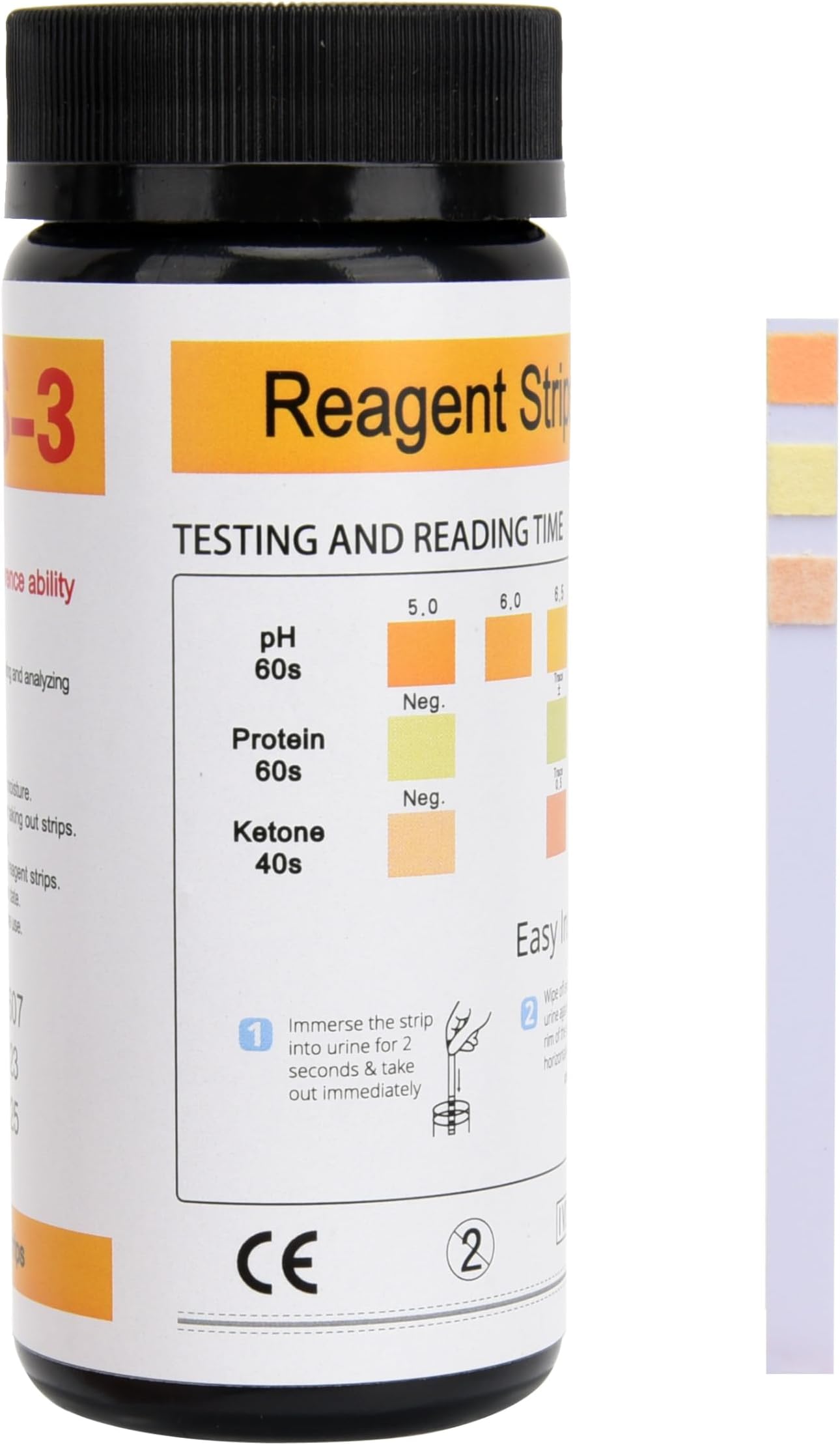 Amazon.com: INVBIO Rapid Diagnostic Test-Strips 3 Parameters pH/Protein ...