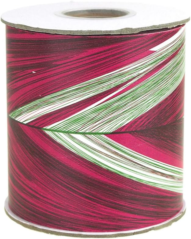 Amazon.com: Homeford Waterproof Ti Leaf Variegated Ribbon, 4-inch, 50 ...