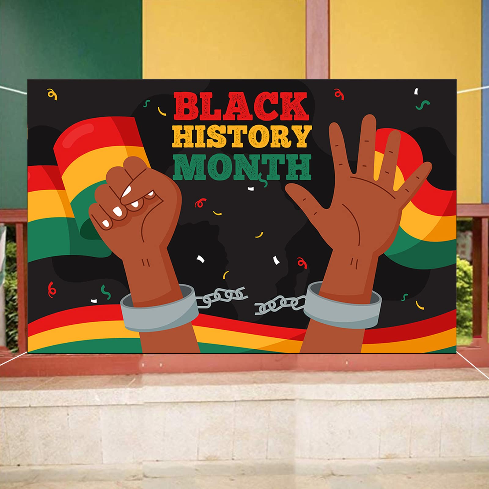 Black History Month Backdrop 10x8 Buy Black History Month Backdrop ...