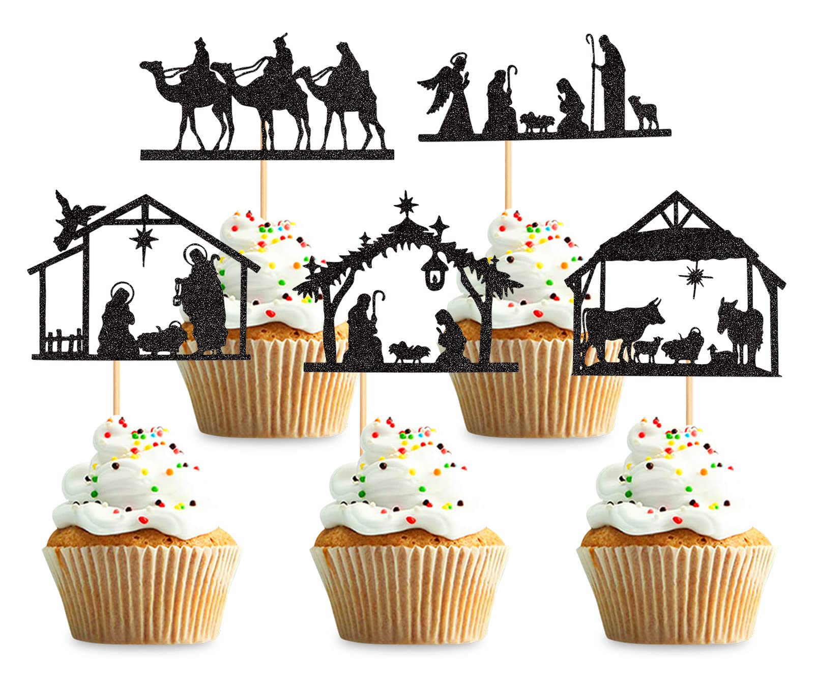 Jesus Cupcake Toppers