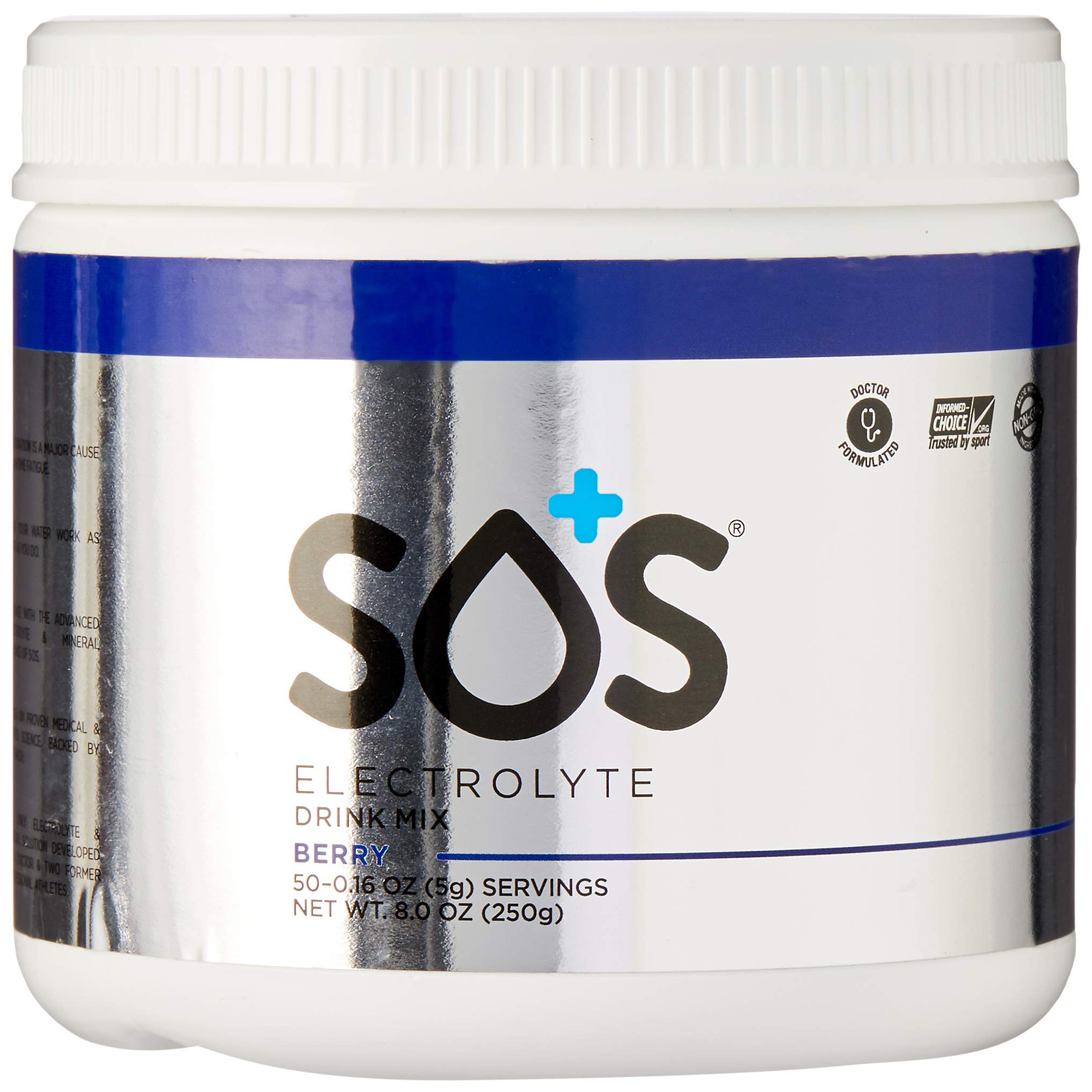 Buy SOS Rehydrate 50 Serve Powder Tub (Berry) Online at desertcartINDIA