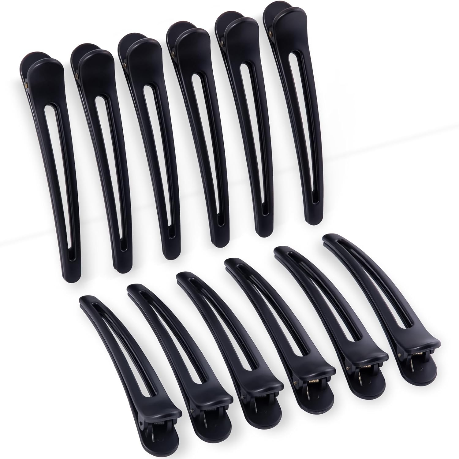 Amazon.com : Cptots 12 Pcs Large Alligator Hair Clips for Styling 4.72 ...