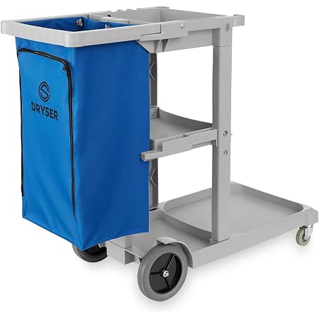 Amazon.com: Alpine Industries Housekeeping Cart - Tradiotional ...