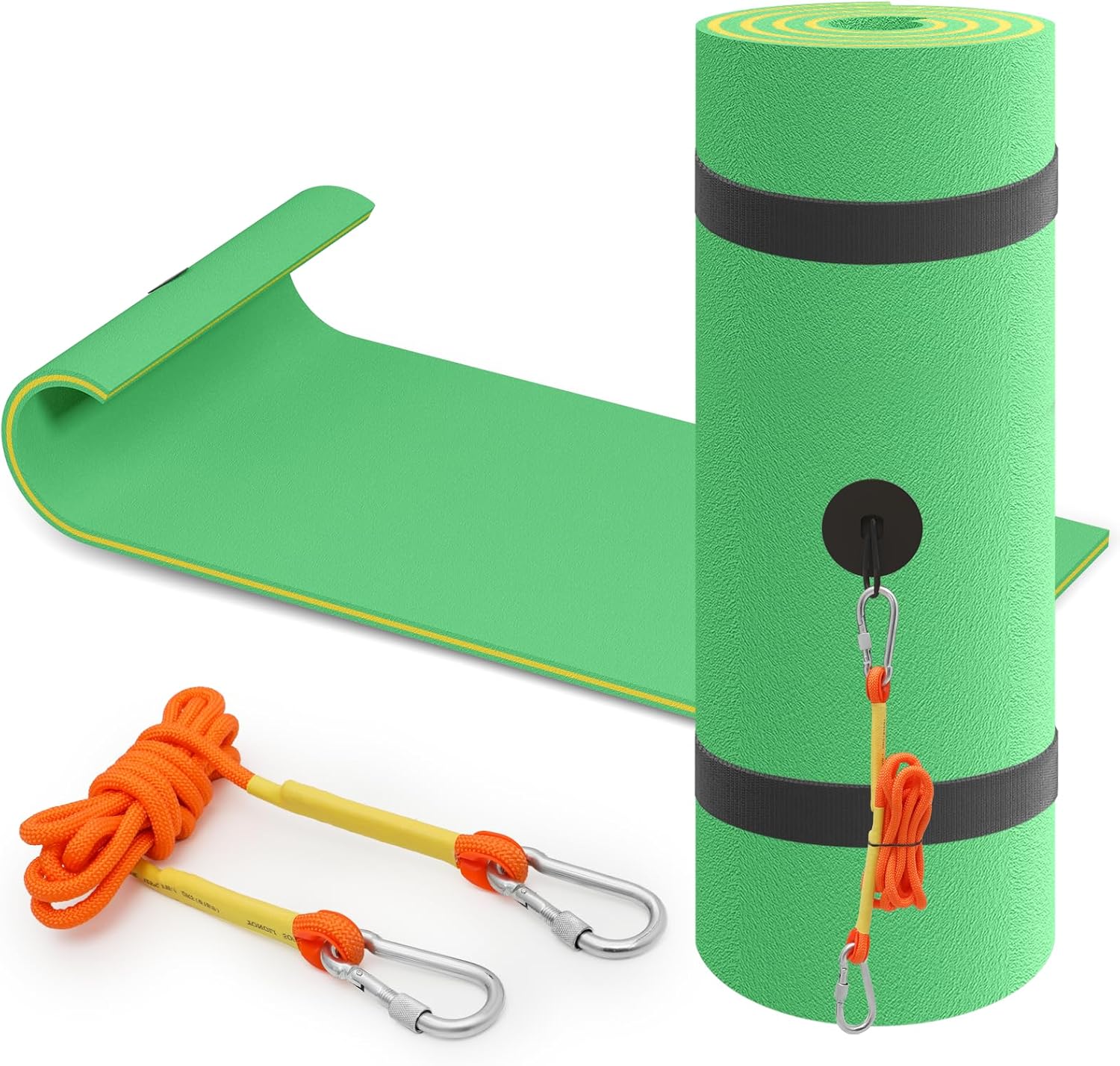 Amazon.com: MADOG 7 x 3 Ft Outdoor Floating Water Mat for Adult Beach ...