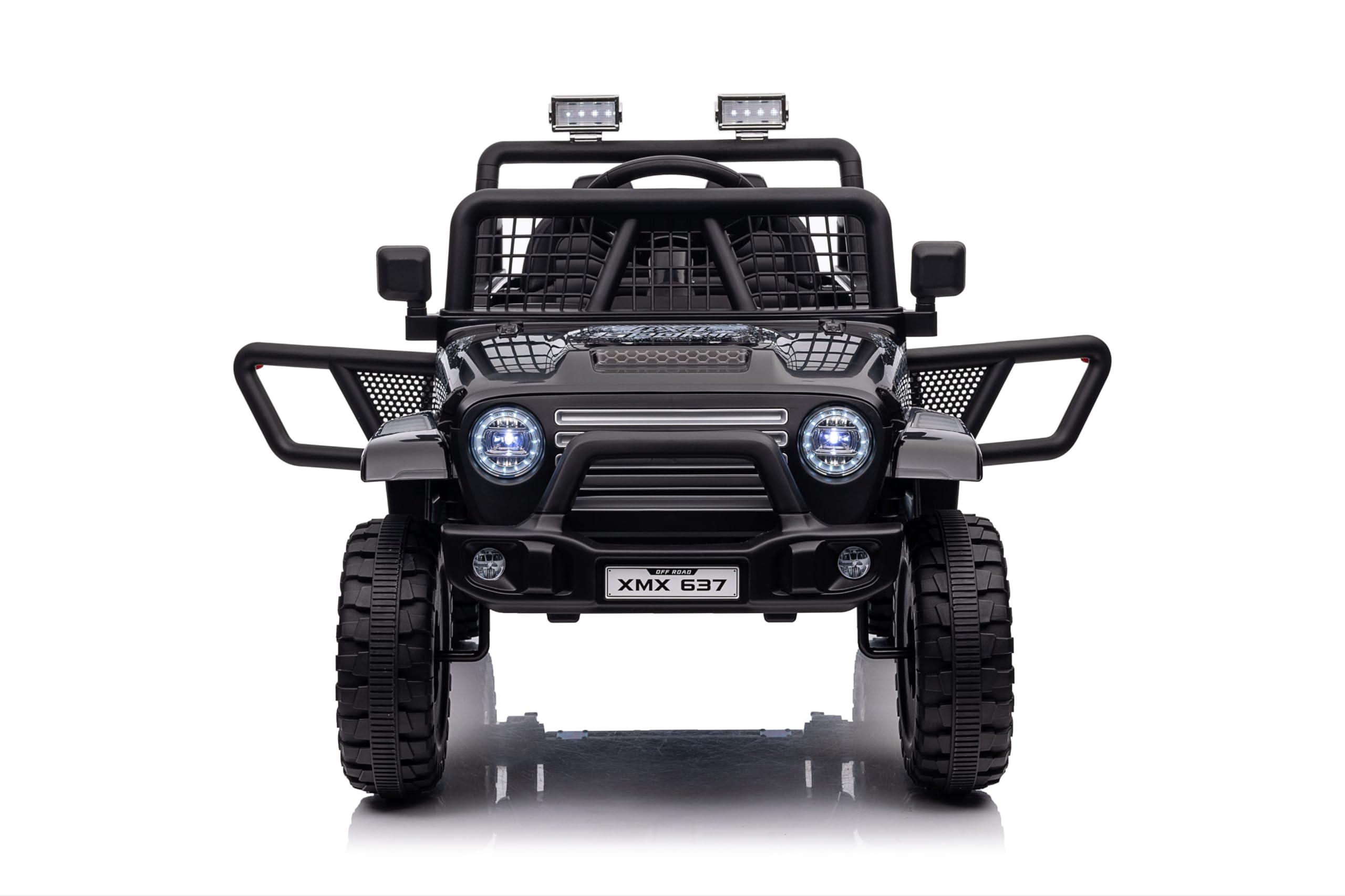 Black 4x4 off roading Ride On Electric Kids Car : Amazon.co.uk: Toys & Games