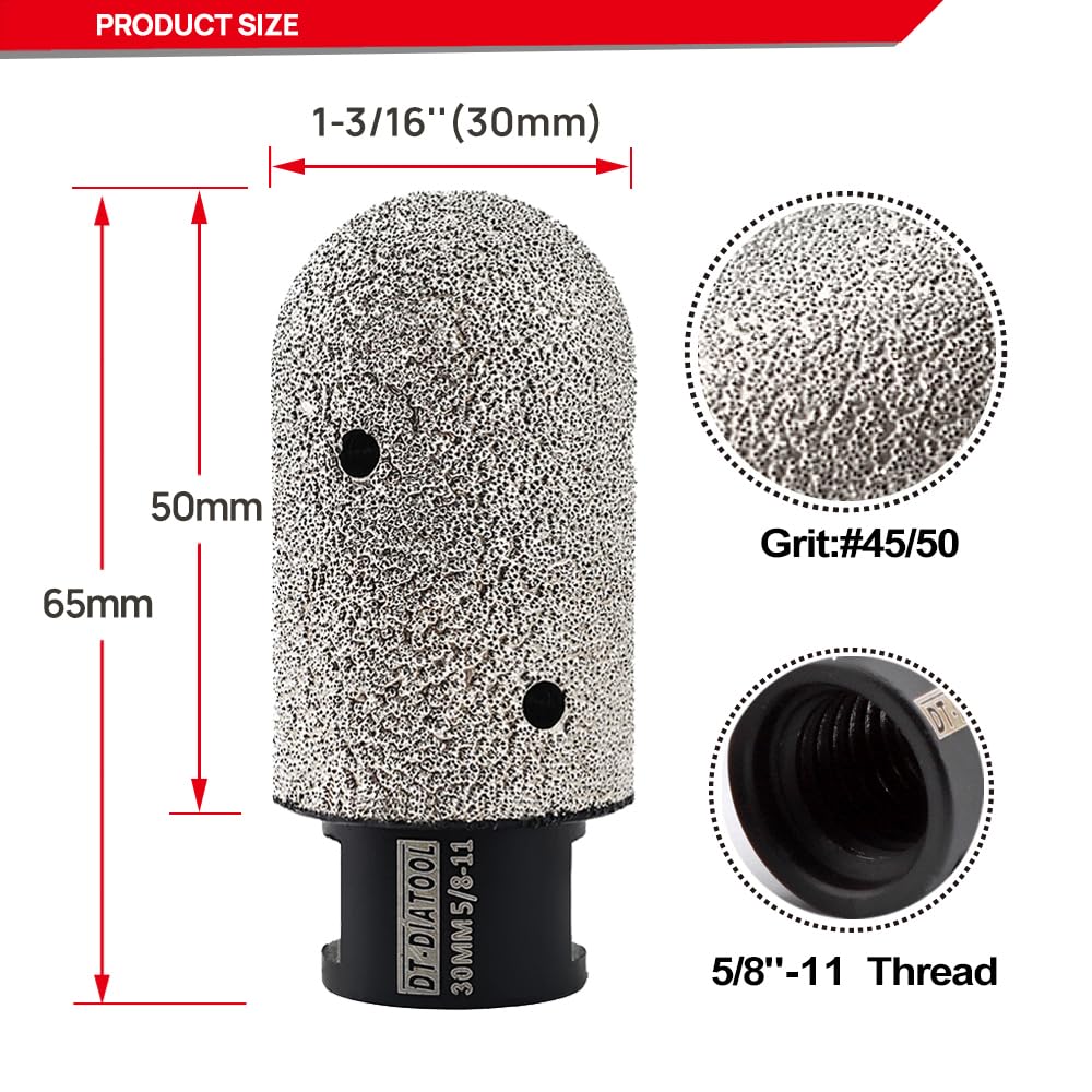 Snapklik.com : DT-DIATOOL Diamond Finger Milling Bit 1-3/16"