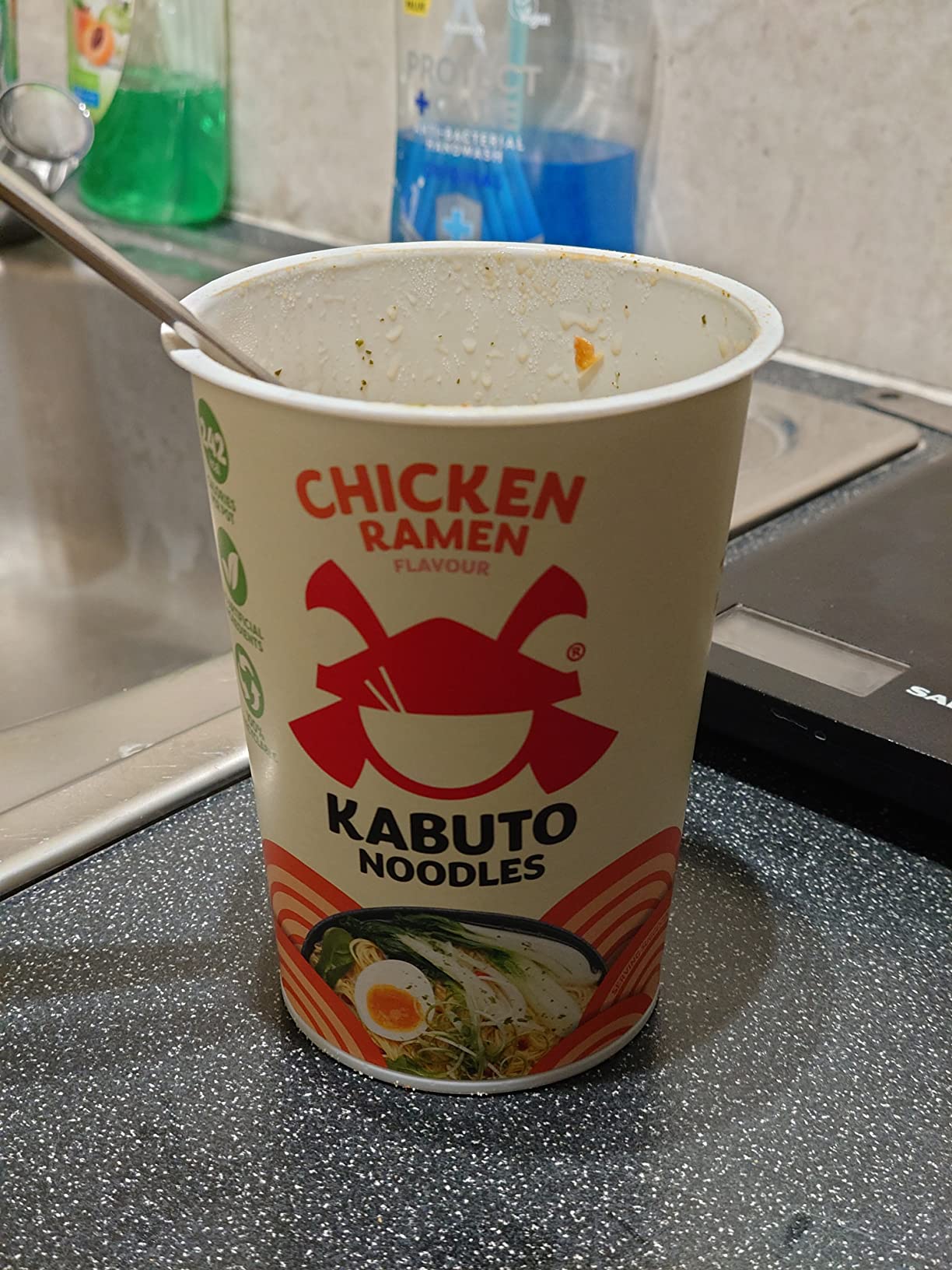 Kabuto Noodles | Chicken Ramen Flavour Instant Noodles | Pack of 6 x 65 ...