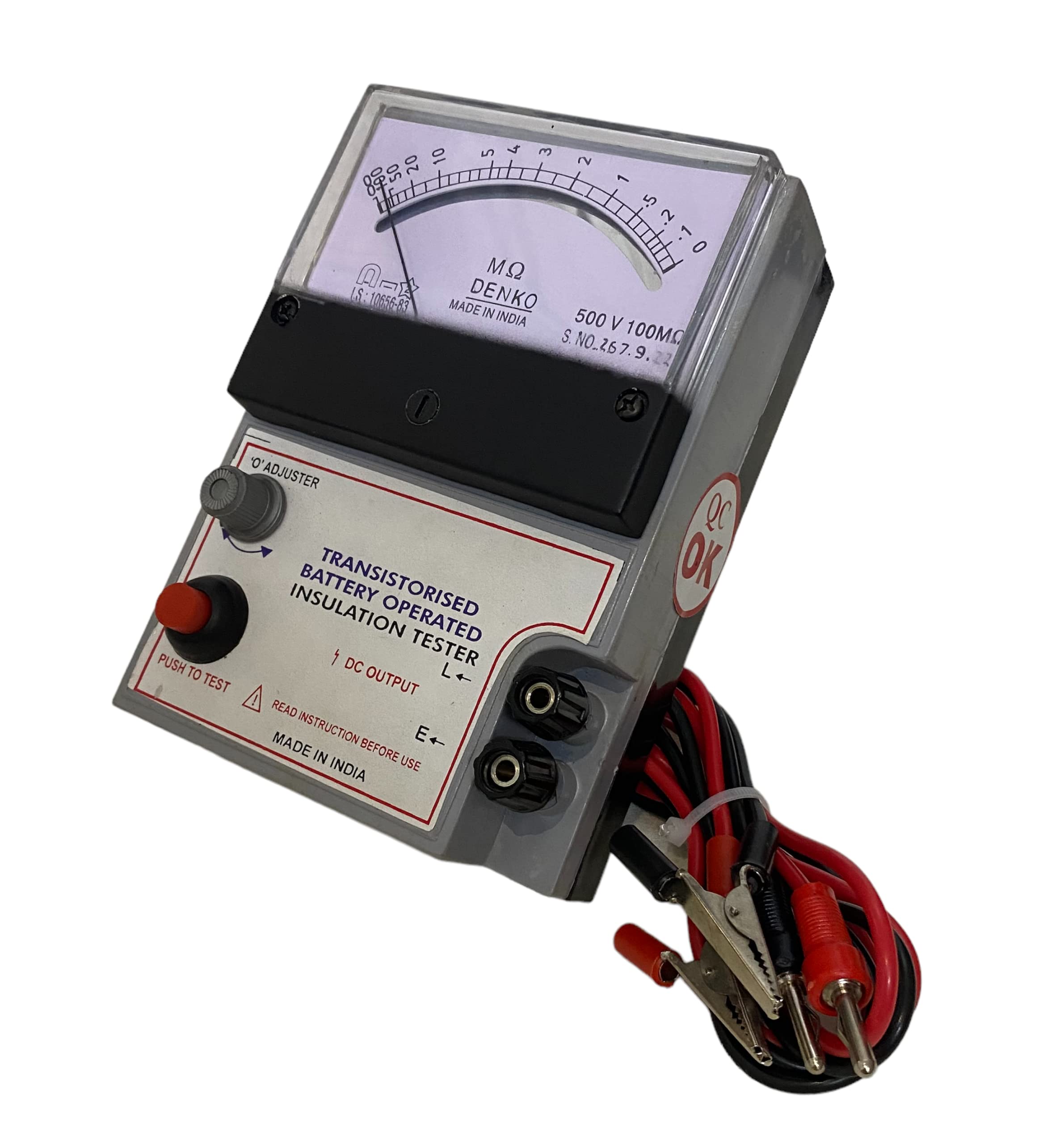 Megger: Definition, Working Principle, Construction,, 45% OFF