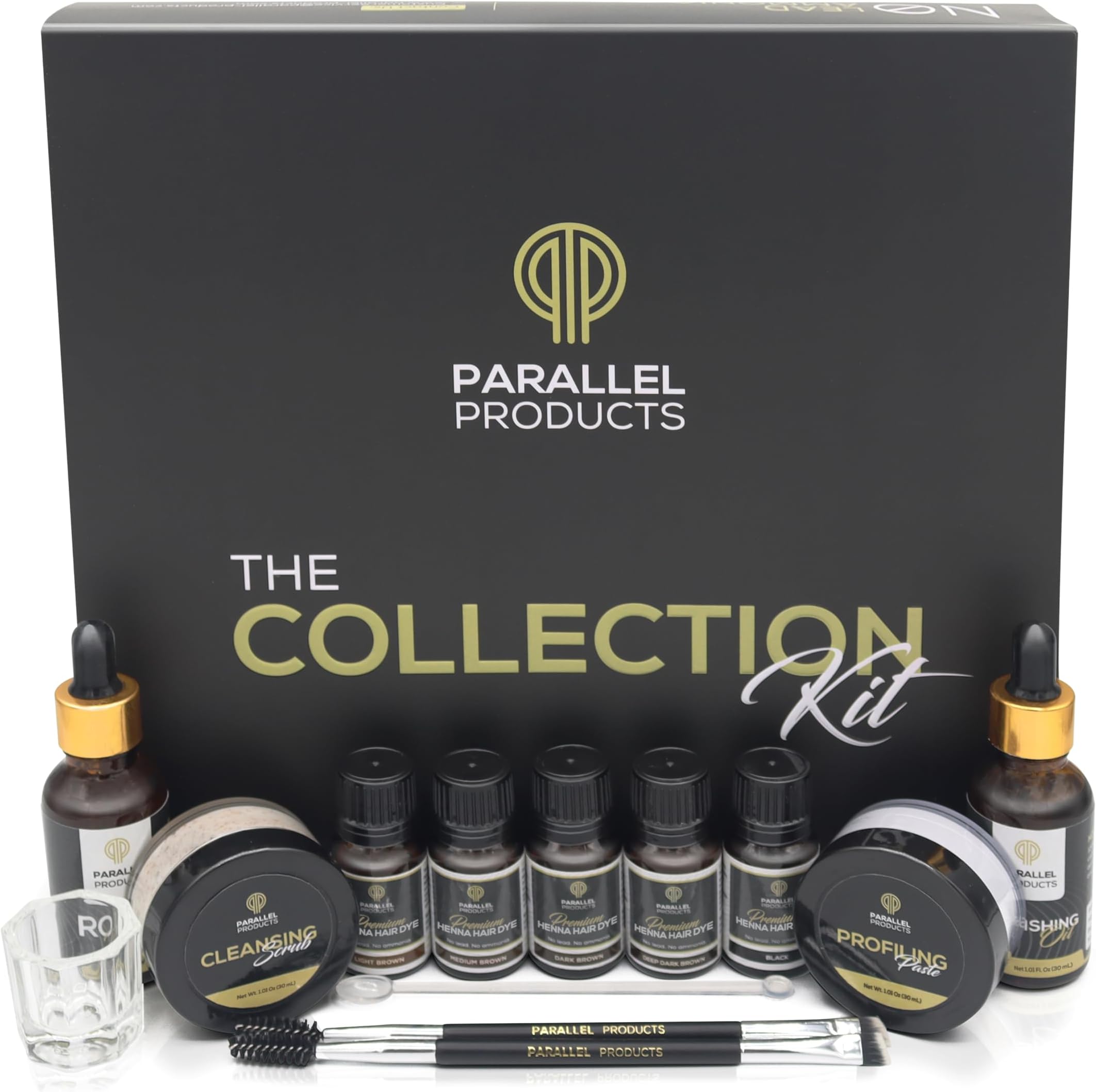 Amazon.com : Parallel Products Spot Color Henna Kit - Henna Hair Dye ...