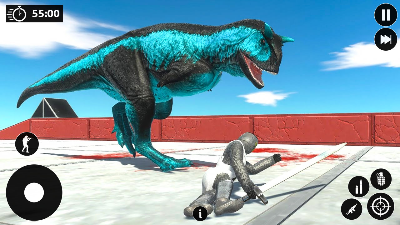 Animals Battle Dino Revolt 3D Simulator Survival Fight Games - App on ...