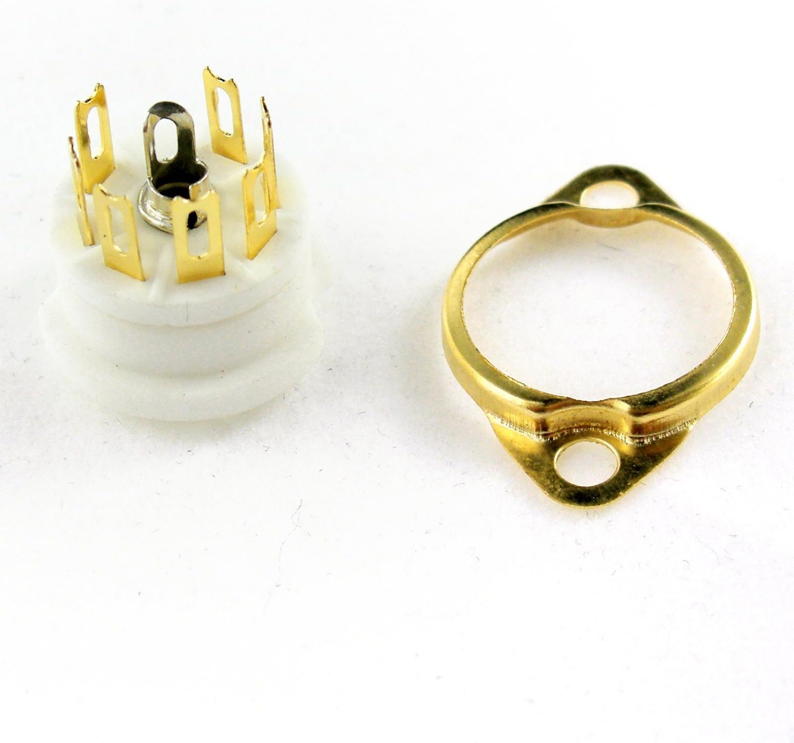 Amazon.com: Cary 4pc Gold 9pin PCB Ceramic Vacuum Tube Sockets Valve ...
