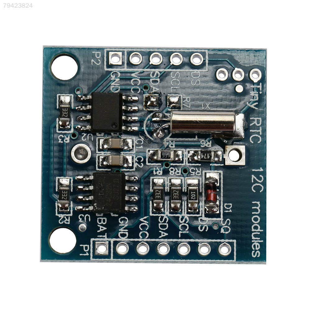 PRAV® 4686 AR I2C Tiny RTC DS1307 Real Time Clock Chip Module Board ...
