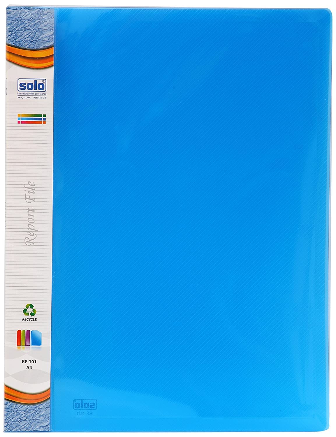 Solo A4 Report File- Pack of 10, Super Line Transparent Document File ...