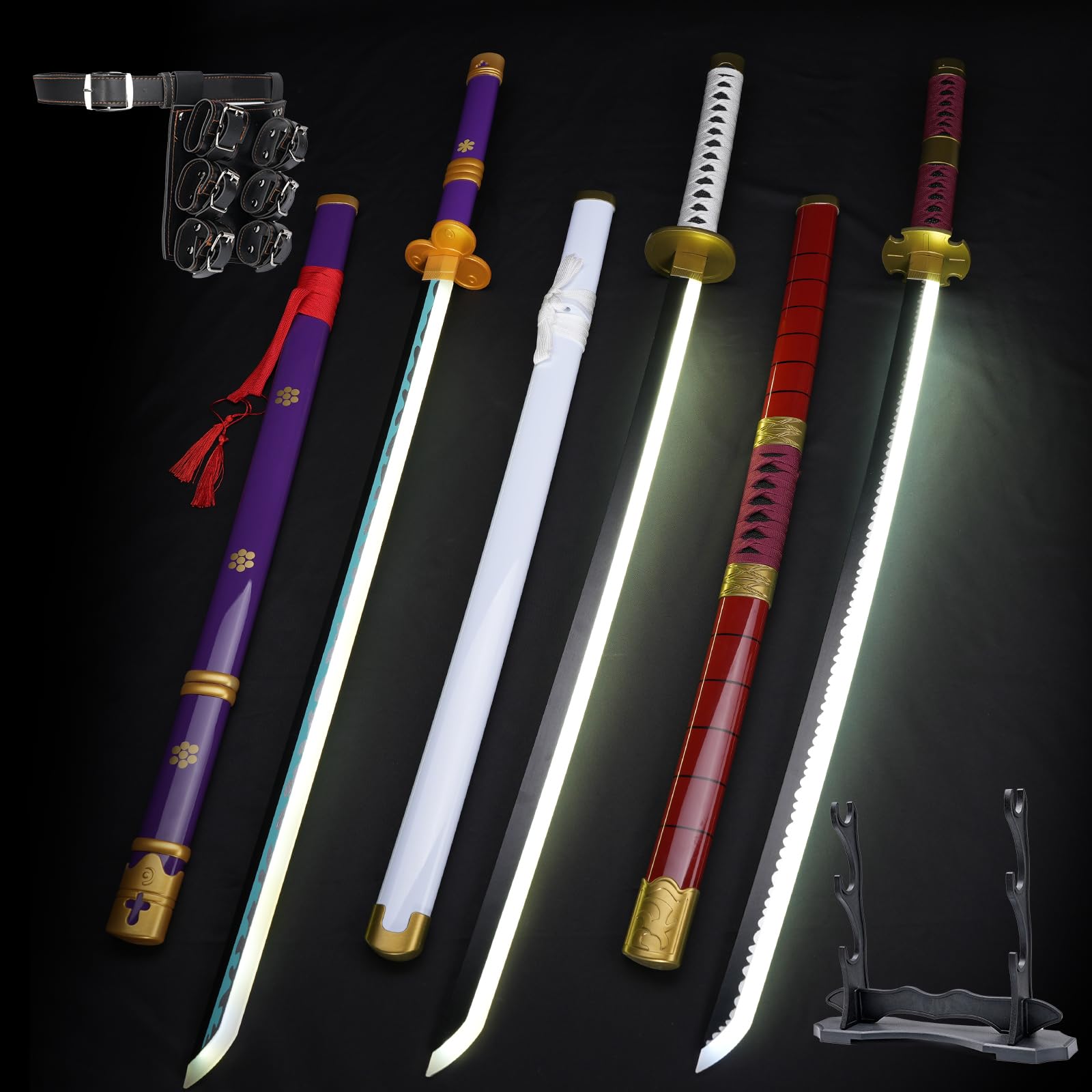 One Piece Sword Cold Blade Light Up Rechargeable Light Saber - 40 Inch ...
