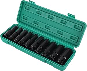 Hex Socket, 10Pcs Hex Socket Set, Tool Steel Combination with Storage ...