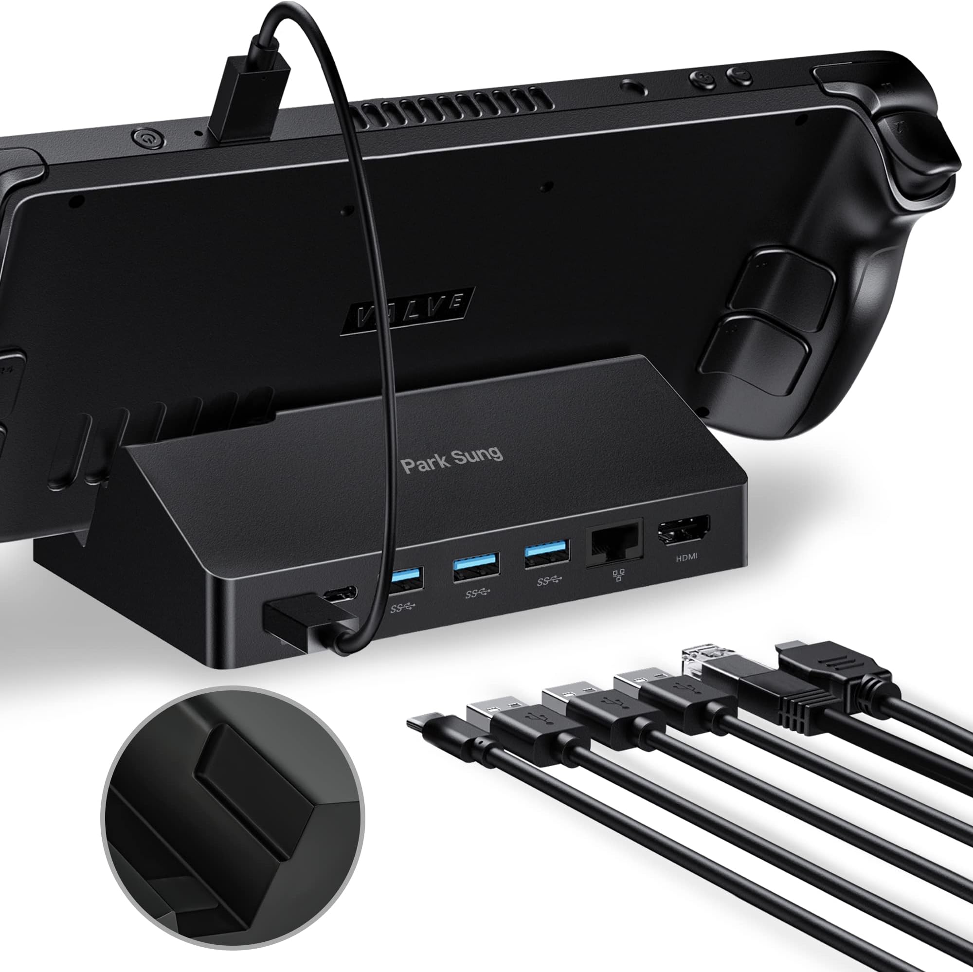 Amazon.com: iVoler Docking Station for Steam Deck/ROG Ally/Steam Deck ...