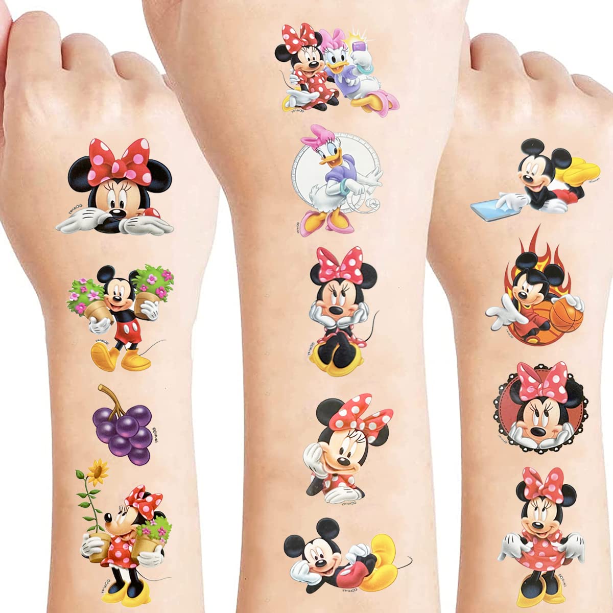 Mickey Mouse And Minnie Mouse Tattoo