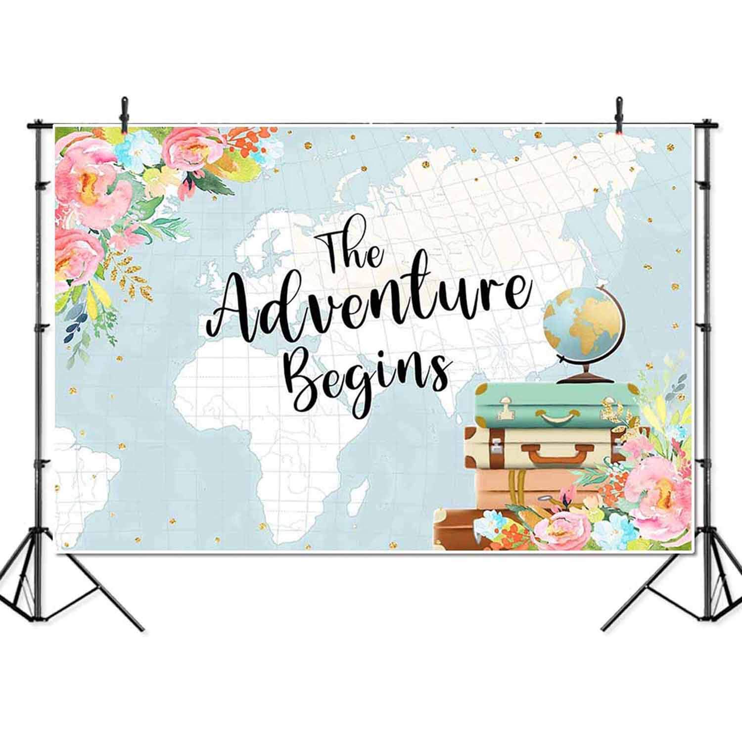 Buy SeekPro 5x3ft Spring Floral New Born Adventure Begins in Summer ...