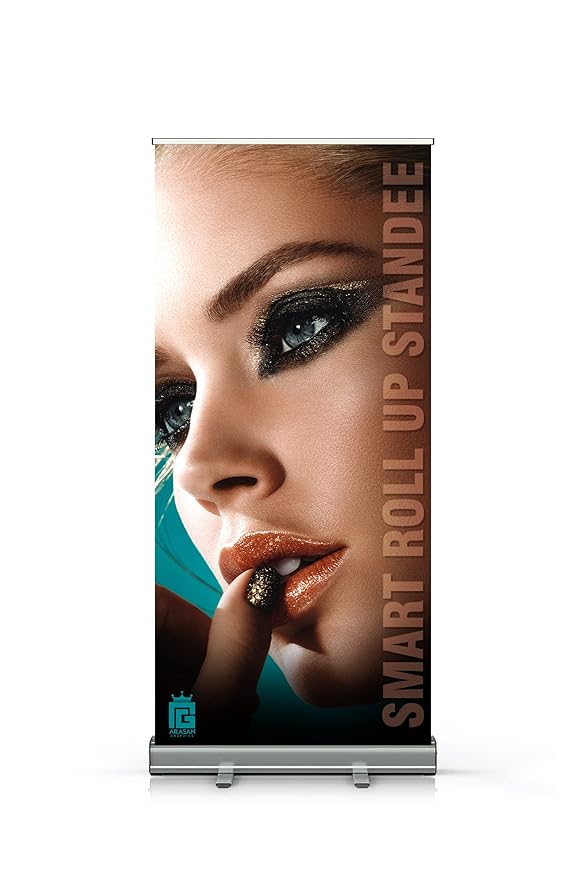 ARASAN Graphics “Aluminium Smart Retractable Roll up Standee - without ...