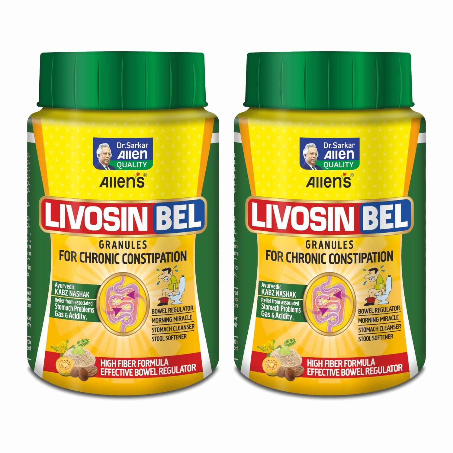 Buy ALLEN'S Livosin Bel For Chronic Constipation (200G X 2), Powder ...