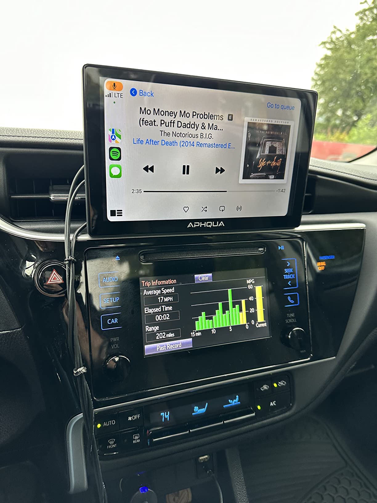 $37/mo - Finance APHQUA Portable Carplay with Wireless Apple Carplay ...