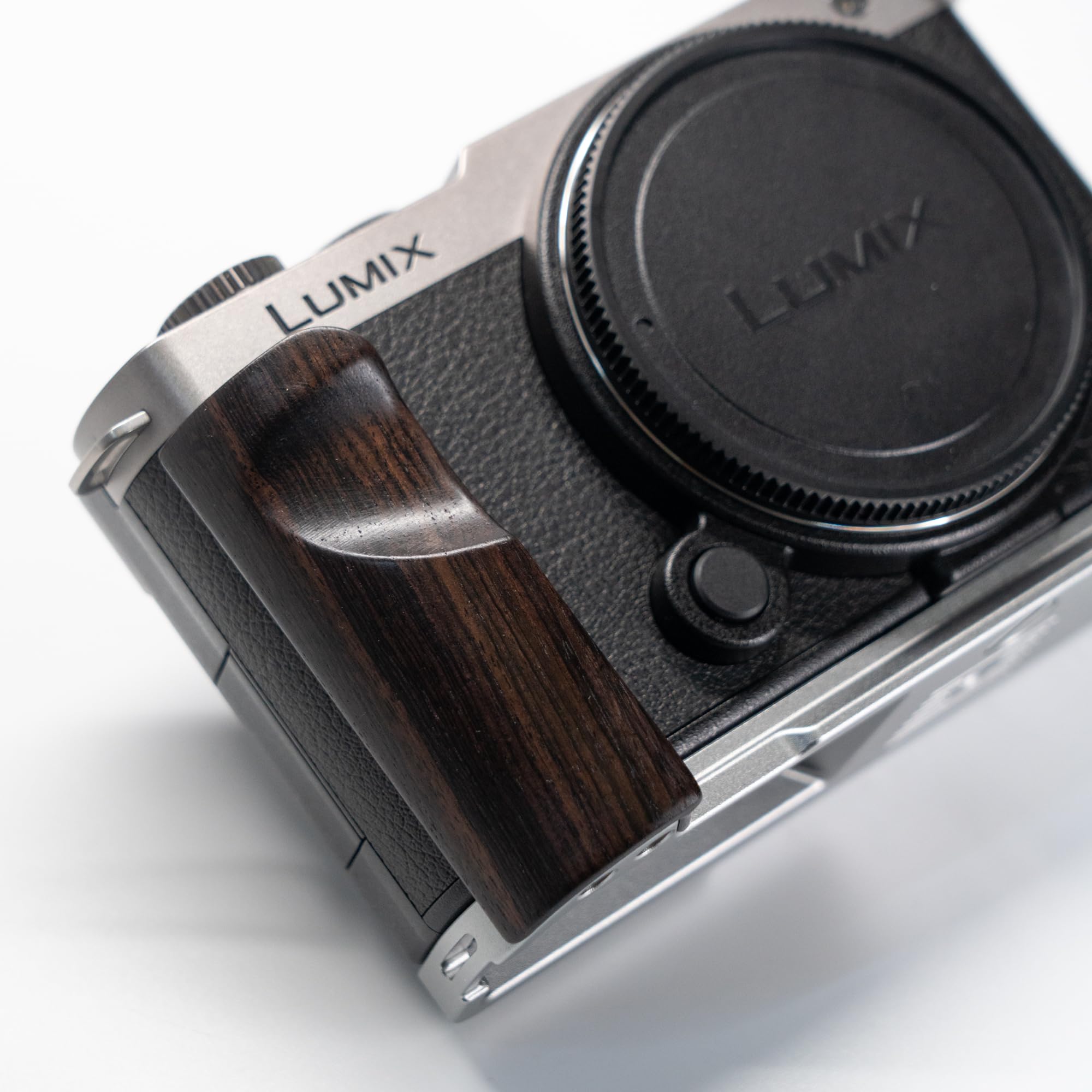 Snapklik.com : Iborrys - Camera Dedicated Grip Retro Solid Wood L ...