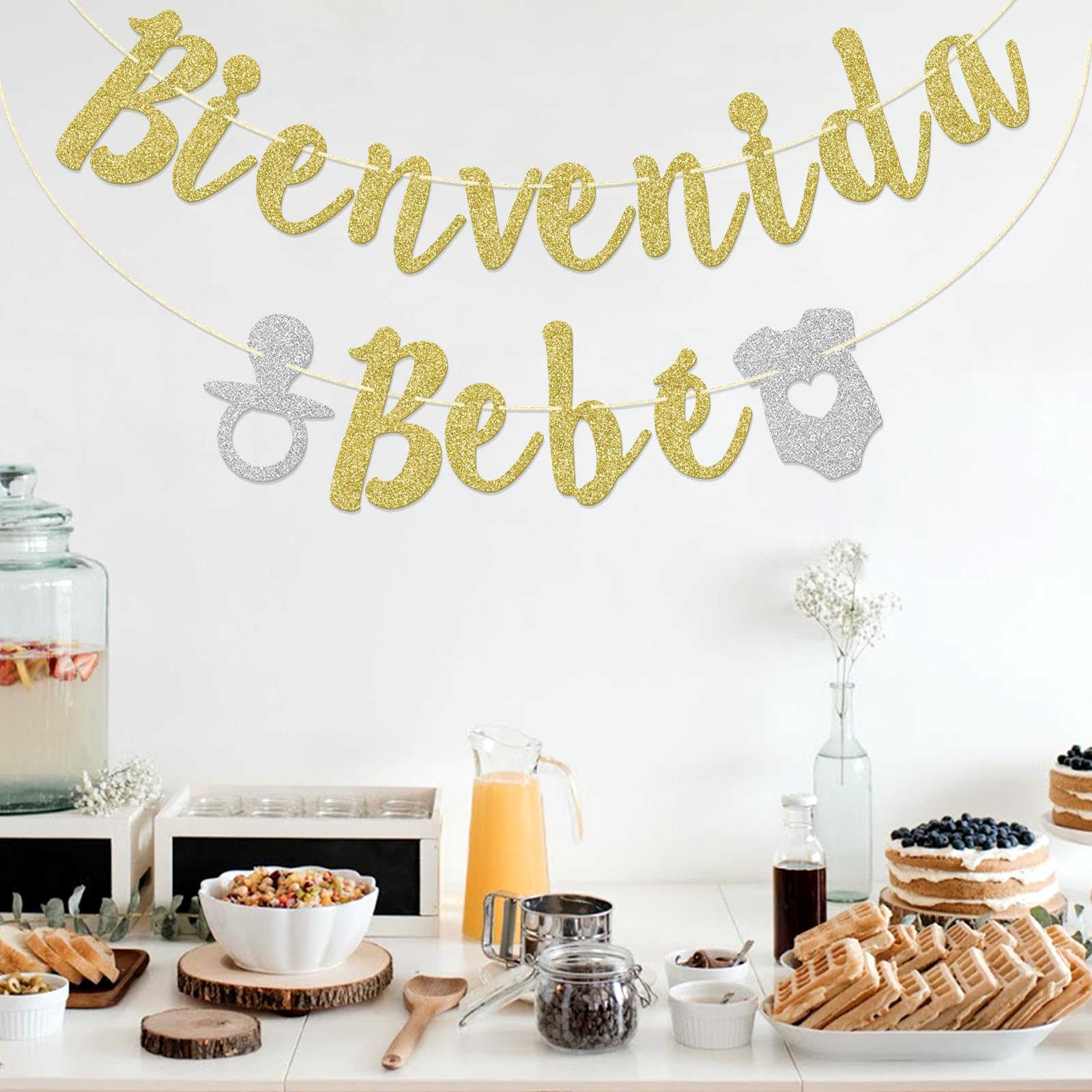 Spanish Baby Shower Decorations Spanish Language Acrylic Happy