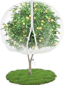 Amazon.com : 8' x 10' Large Fruit Tree Netting for Squirrels and Birds with Drawstring, Insect ...