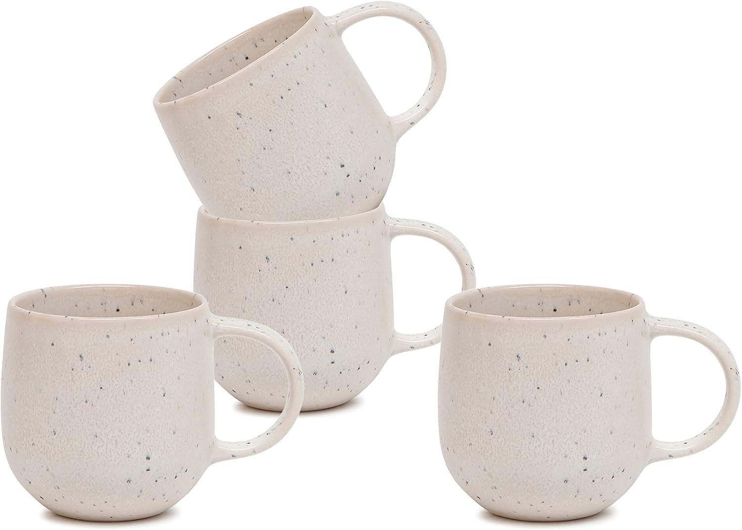 salt&pepper Naoko Mugs 380mL - Set of 4 - Cream - Coffee Mug Sets ...