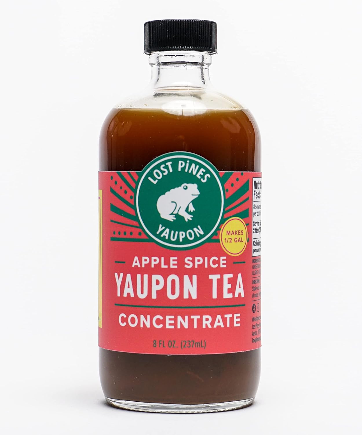 Amazon.com : Apple Spice Yaupon Tea Concentrate (makes 1/2 gallon ...