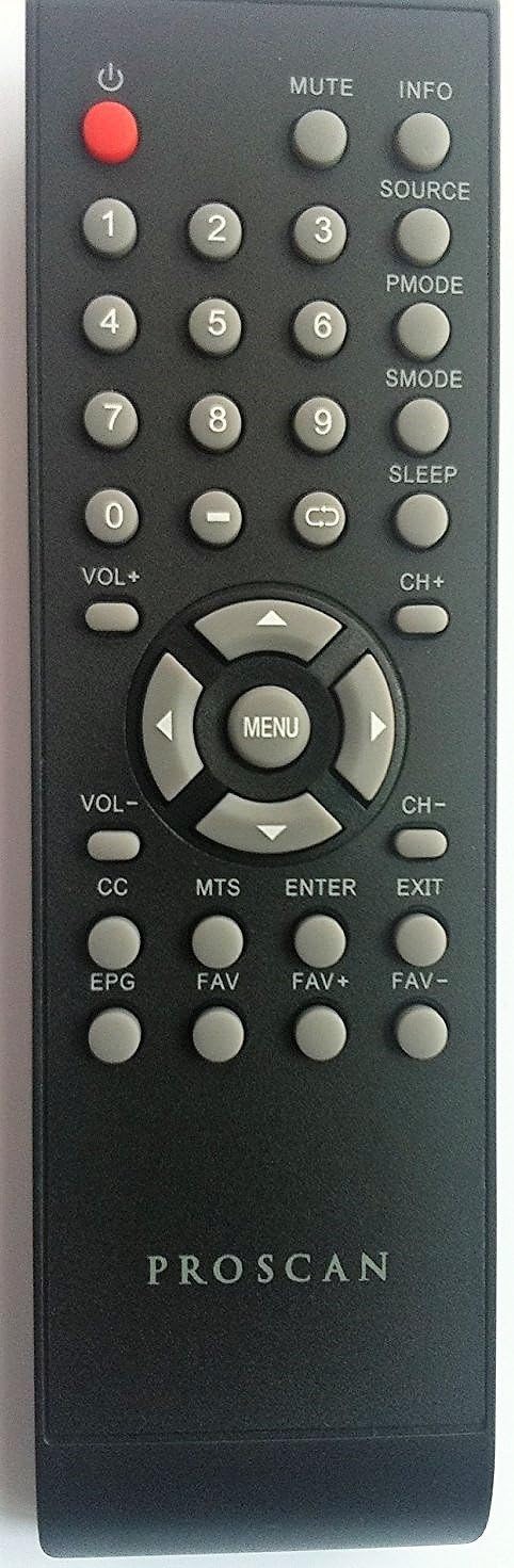 Amazon.com: Remote Control Replacement for Proscan TV PLDED3273A ...