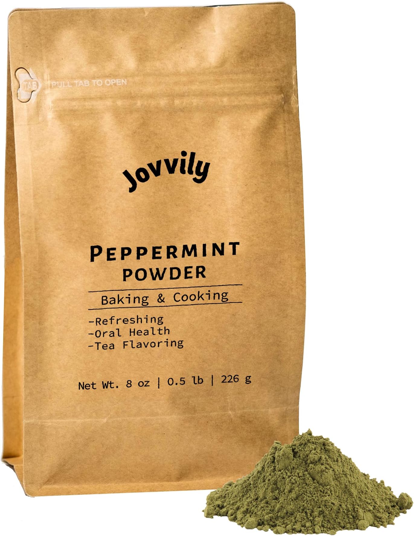 Amazon.com: Jovvily Peppermint Powder - 4oz - Refreshing - Cool Taste ...