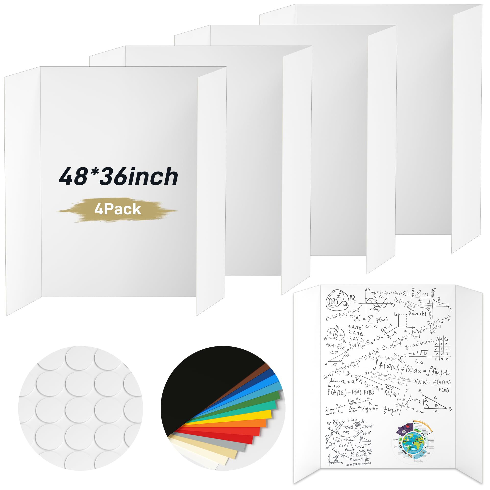 48 X 36 Poster Board Amazon.com : Chell 36" X 48" Trifold Poster