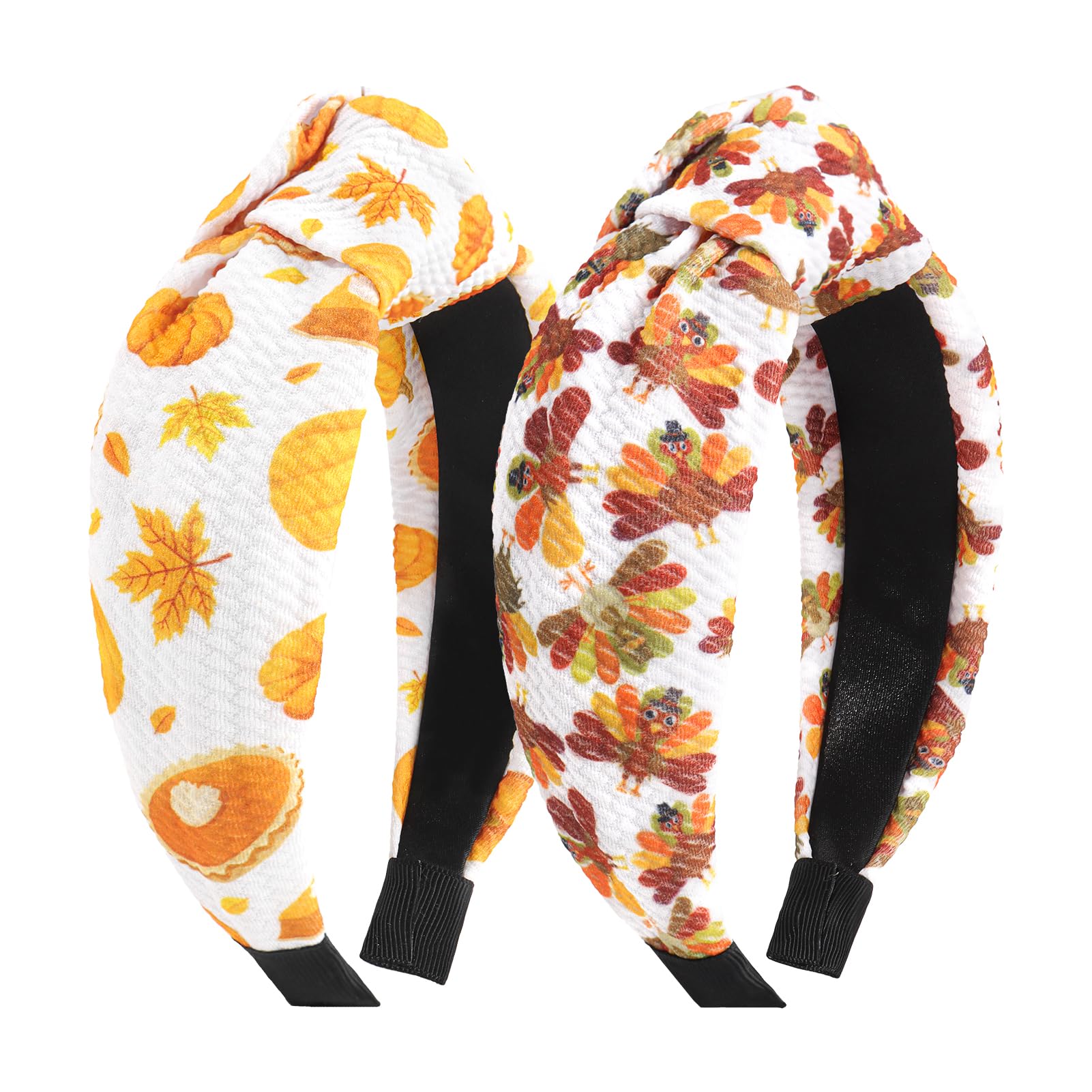 Amazon.com : YanJie Thanksgiving Headbands for Women Girls Fall Knot ...