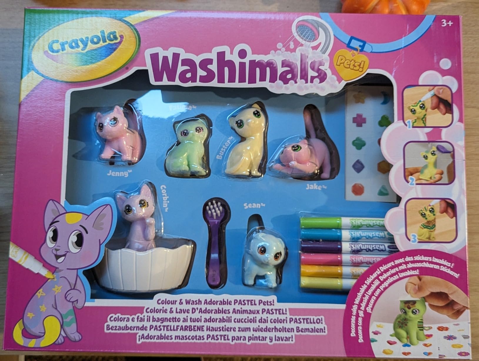 Crayola - Washimals Pets- Kit d'Activités avec Autocollants Couleurs ...