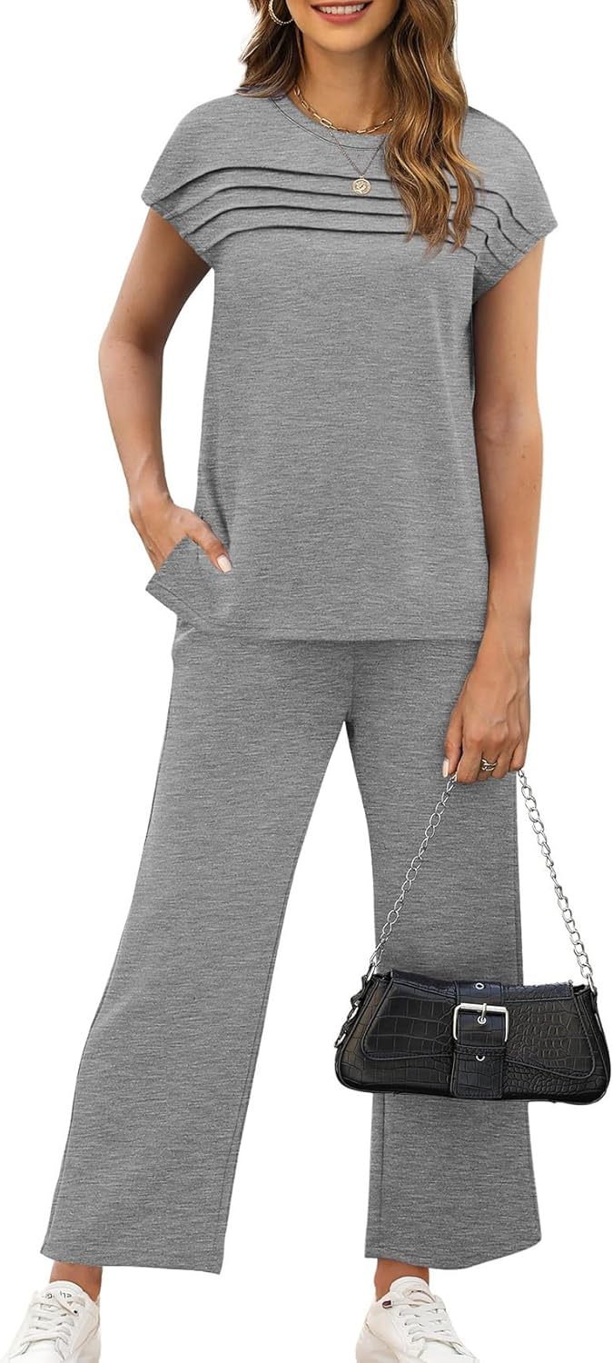 Amazon.com: WIHOLL Two Piece Sets for Women Summer Vacation 2025 ...