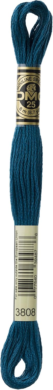 Amazon.com: DMC Thread 6-Strand Embroidery Cotton 8.7 Yards Ultra Very ...