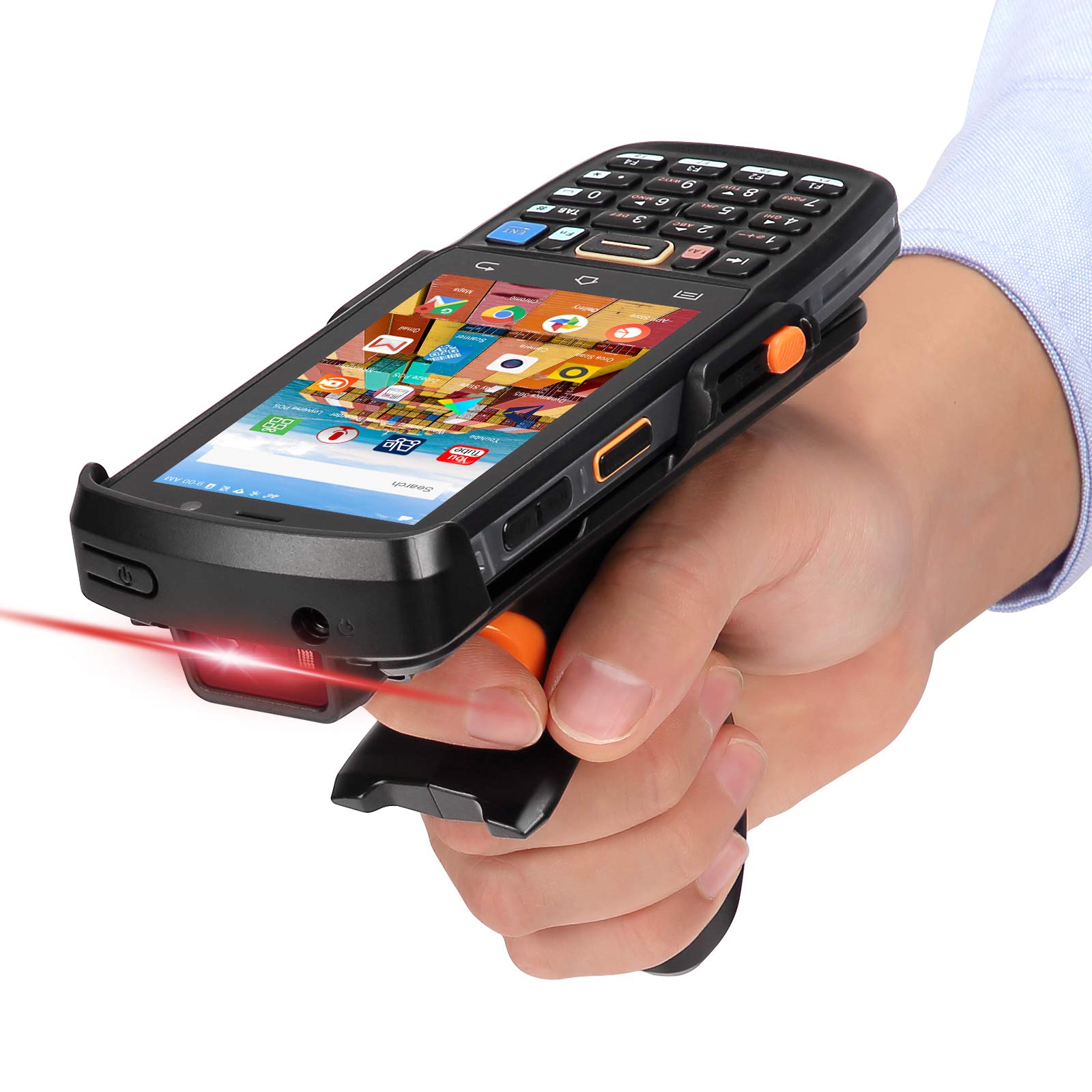 Munbyn Android Barcode Scanner 1d 2d Zebra Scanner Rugged Ip67 ...