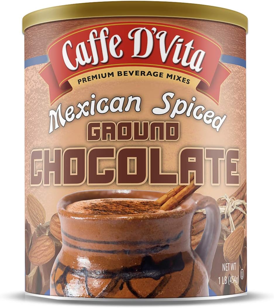 Amazon.com : Mocafe Azteca D'oro 1519 Mexican Spiced Ground Chocolate ...