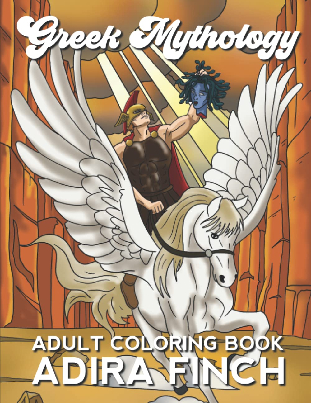 Buy Greek Mythology Adult Coloring Book: Gods and Goddesses Coloring ...