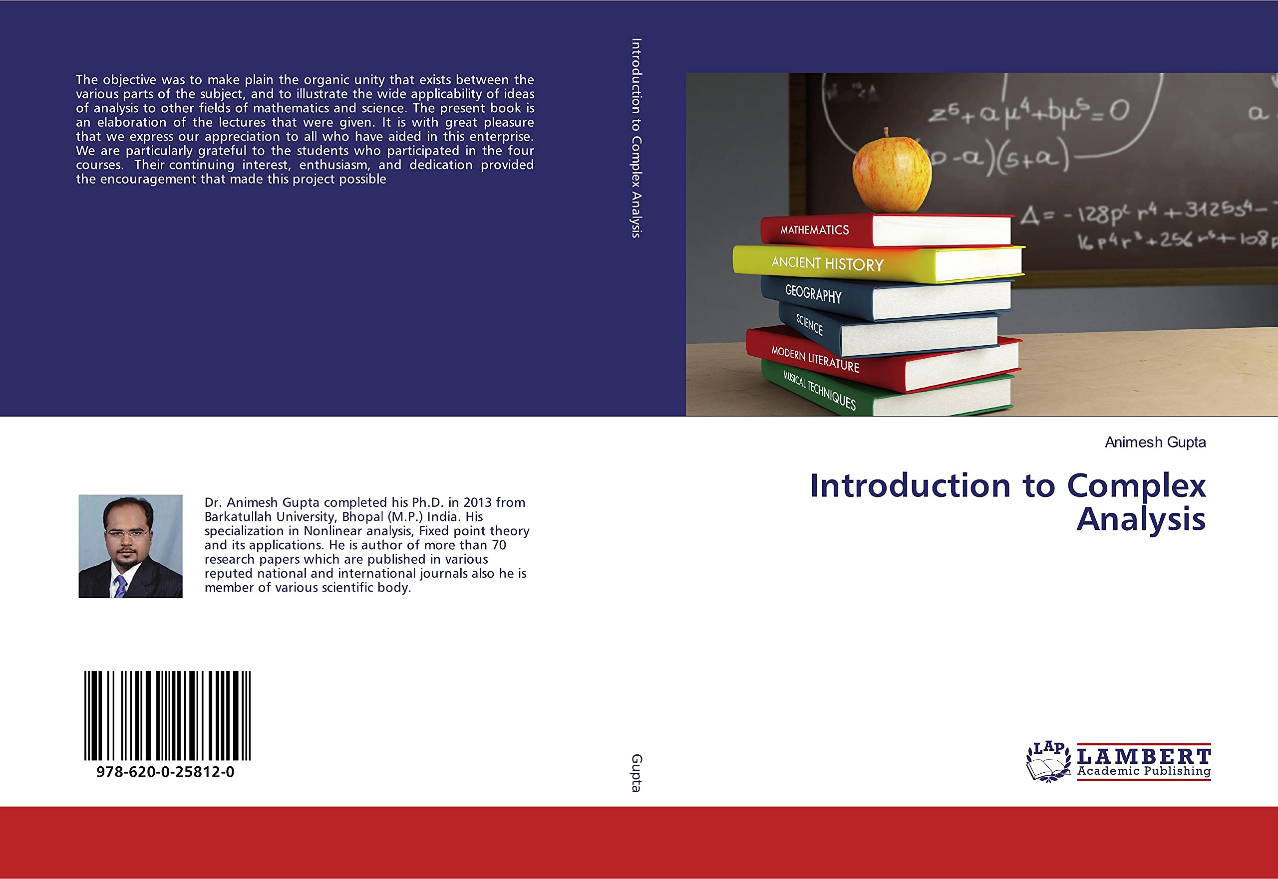 Introduction to Complex Analysis : Animesh Gupta, Animesh Gupta: Amazon ...