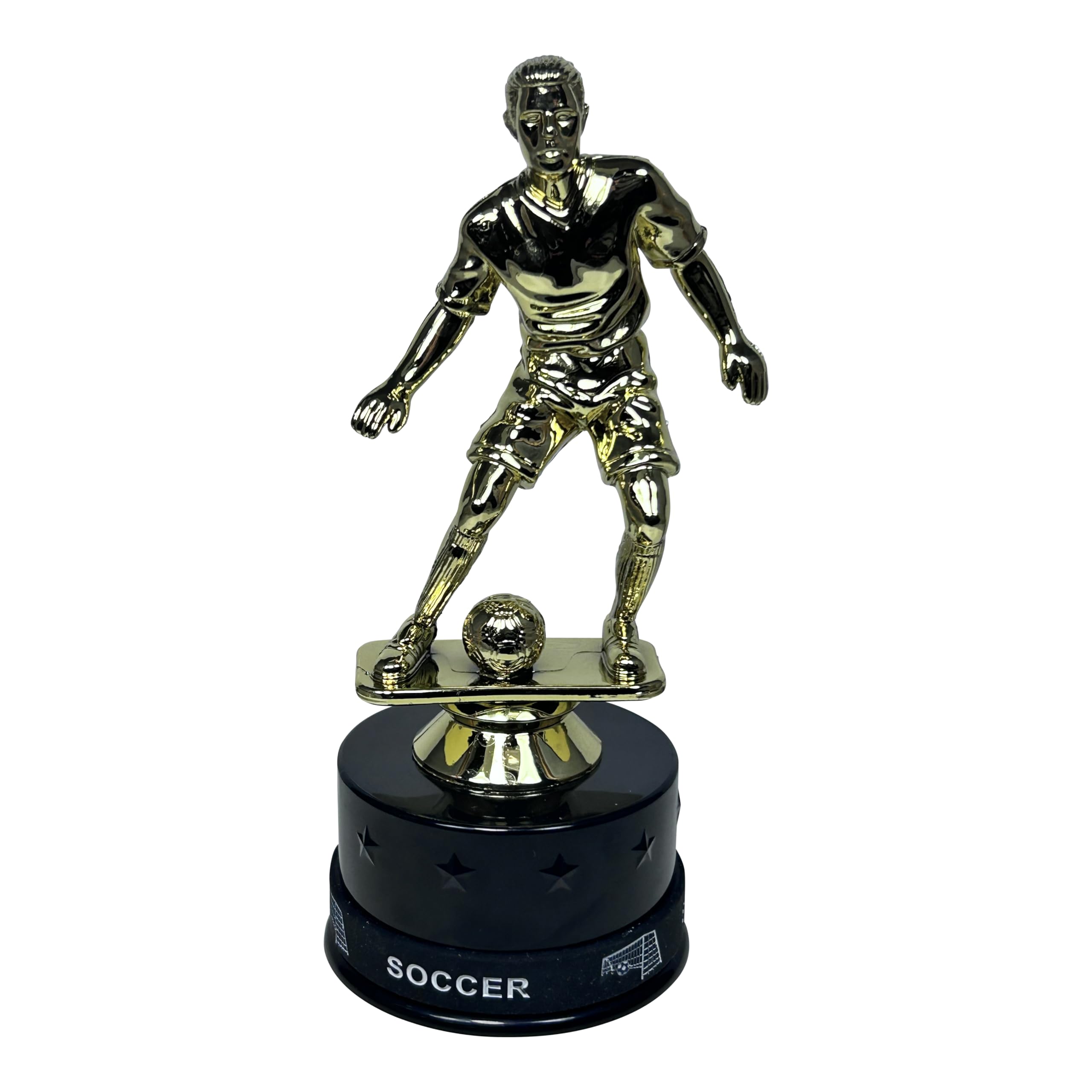 Amazon.com : Express Medals 10 Pack of 6.5 Inch Tall Male Soccer Trophy ...