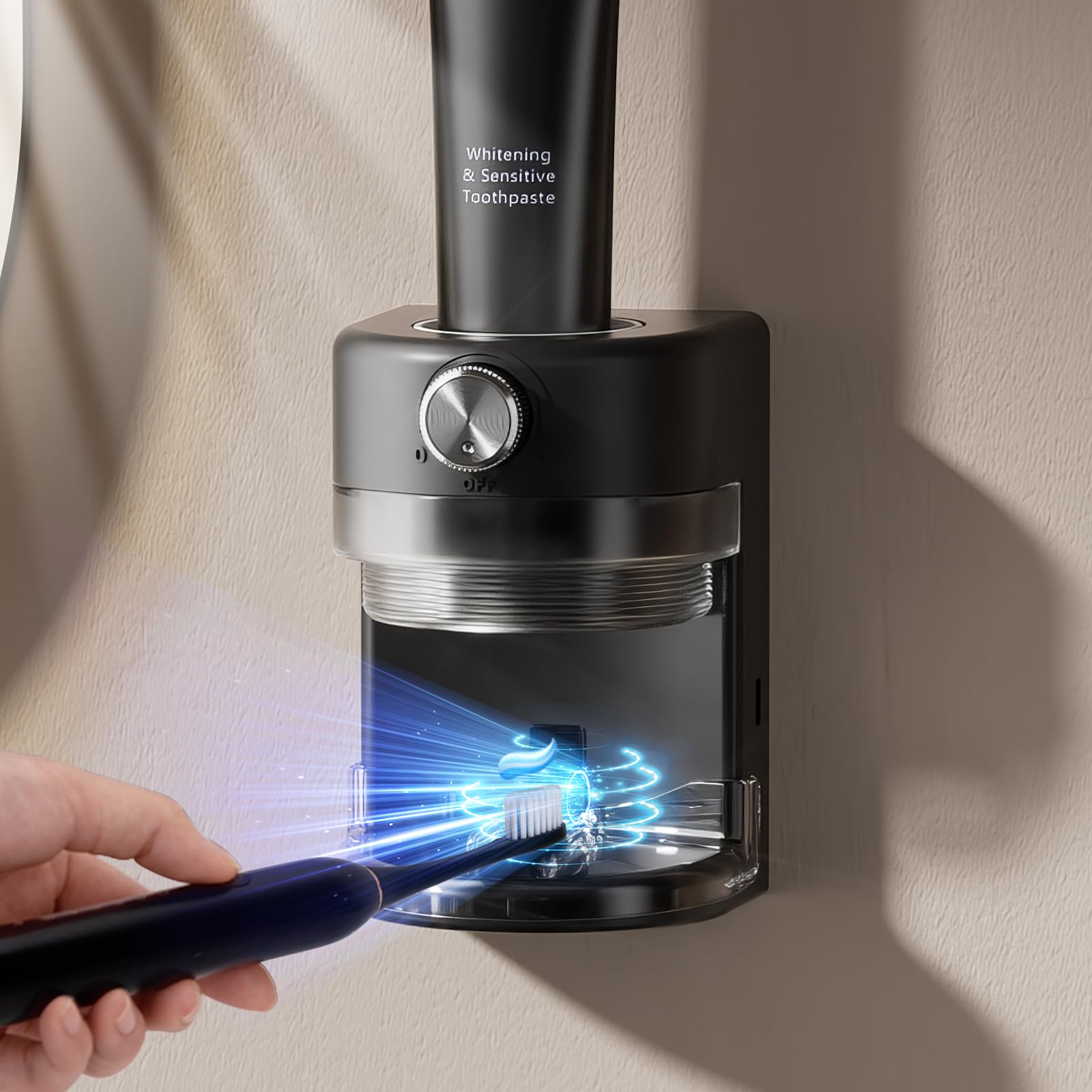 Amazon.com: Automatic Toothpaste Dispenser,Wall Mounted Electric ...