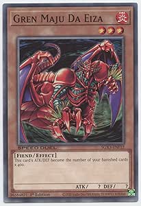 Amazon.com: Gren Maju Da Eiza - SGX3-ENF12 - Common - 1st Edition : Toys & Games