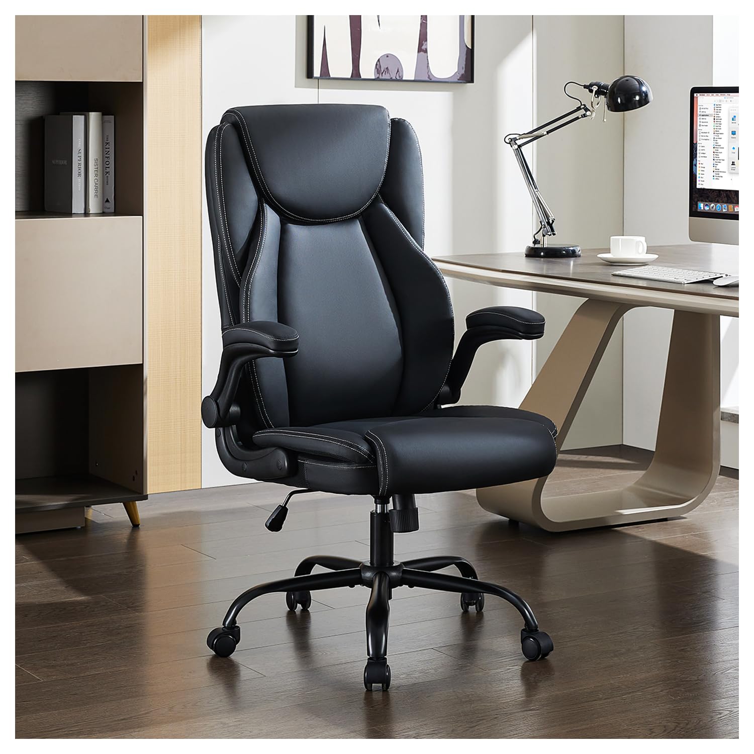 Amazon.com: Big and Tall Office Chair, Ergonomic Home Computer Desk ...